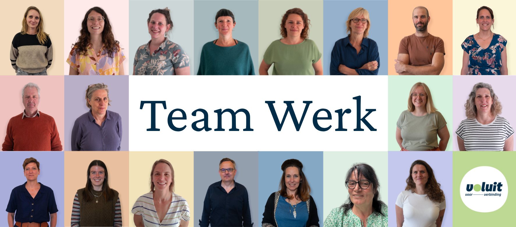 Wie is wie bij Team Werk? - Voluit